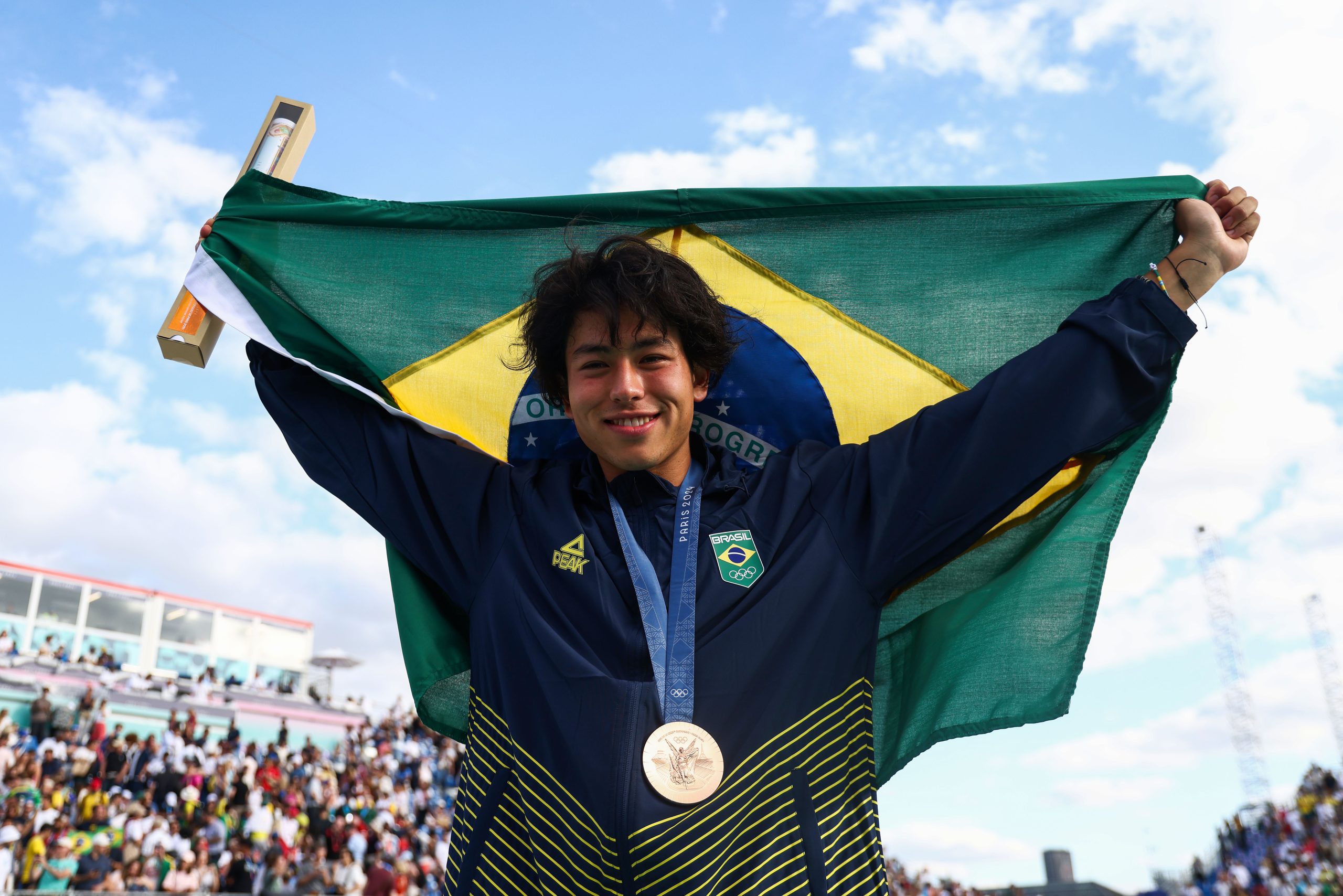 Augusto Akio conquista bronze no Skate Park - O Diário de Mogi